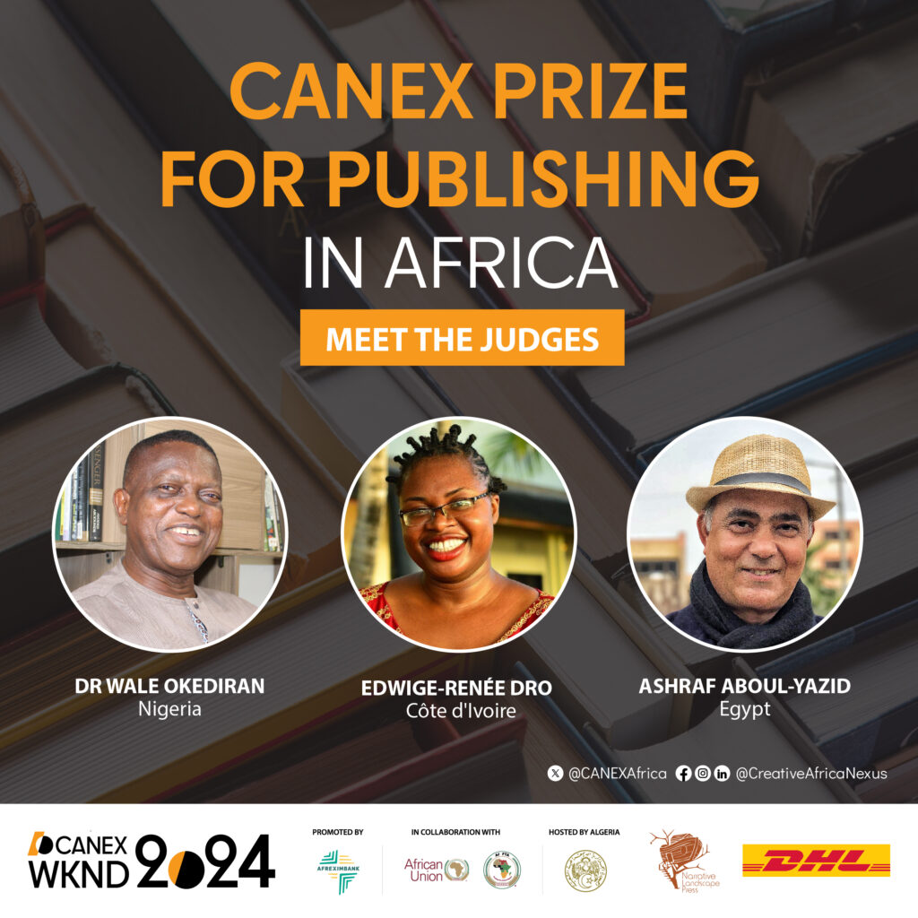 CANEX Book Factory Unveils Judges for Publishing in Africa Prize - JAY Lit