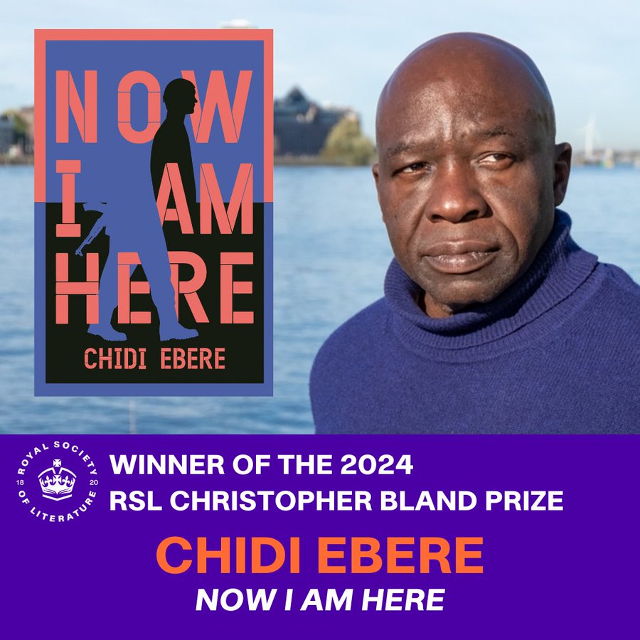 Chidi Ebere Wins The 2024 RSL Christopher Bland Prize - JAY Lit