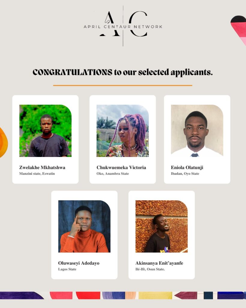 Announcing the Shortlisted Creatives: AprilCentaur Contest 2024 - JAY Lit
