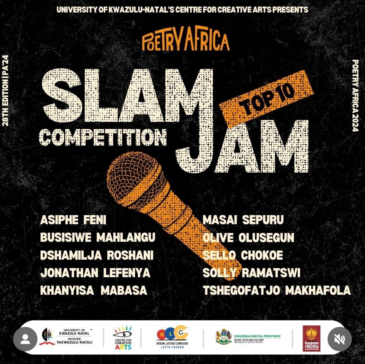 Introducing Poetry Africa’s Slam Jam Competition Top 10 Finalists - JAY Lit