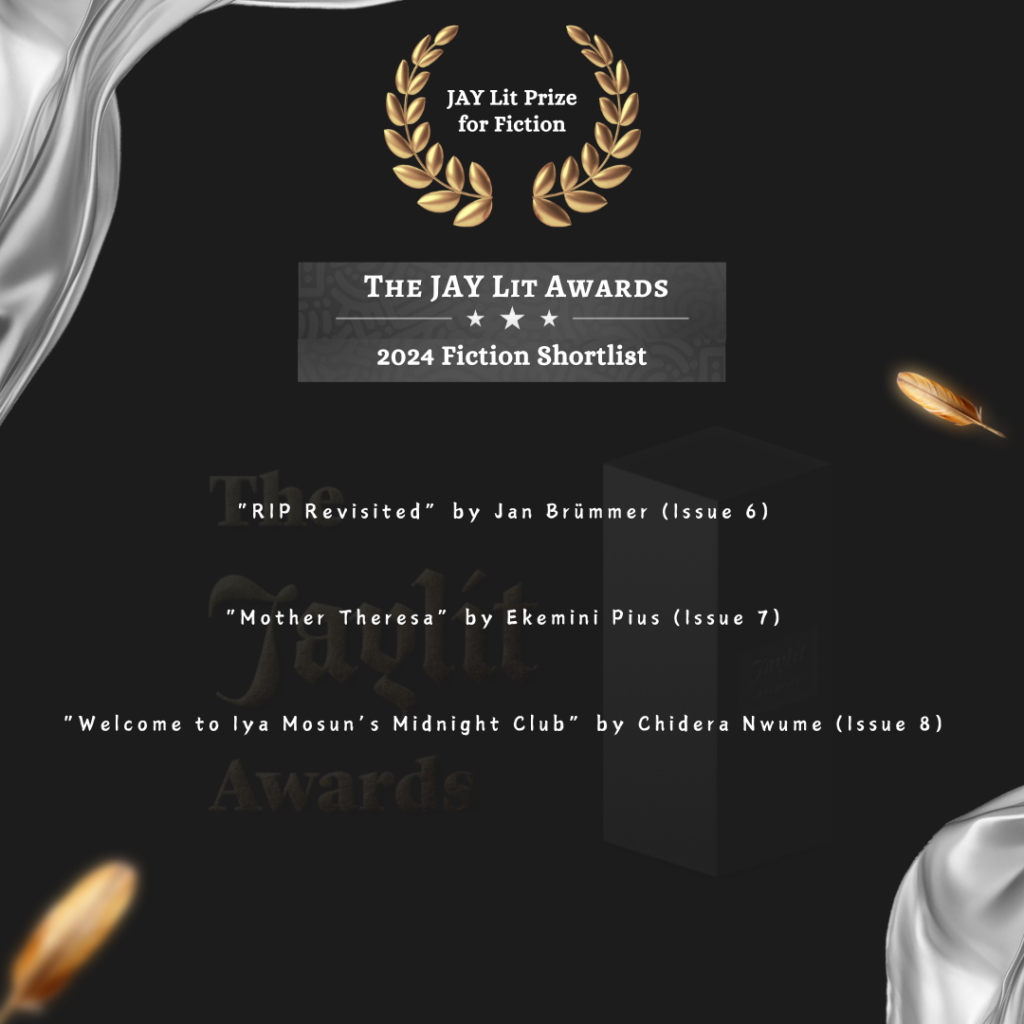 Announcing The 2024 JAY Lit Awards Shortlists - JAY Lit